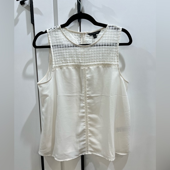 Banana Republic | Tops | Somewhat Sheer White Blouse | Poshmark